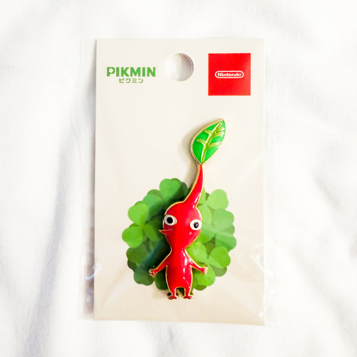 Nintendo - Pikmin - Red Pikmin with Leaf Brooch – MadHouse Collectibles