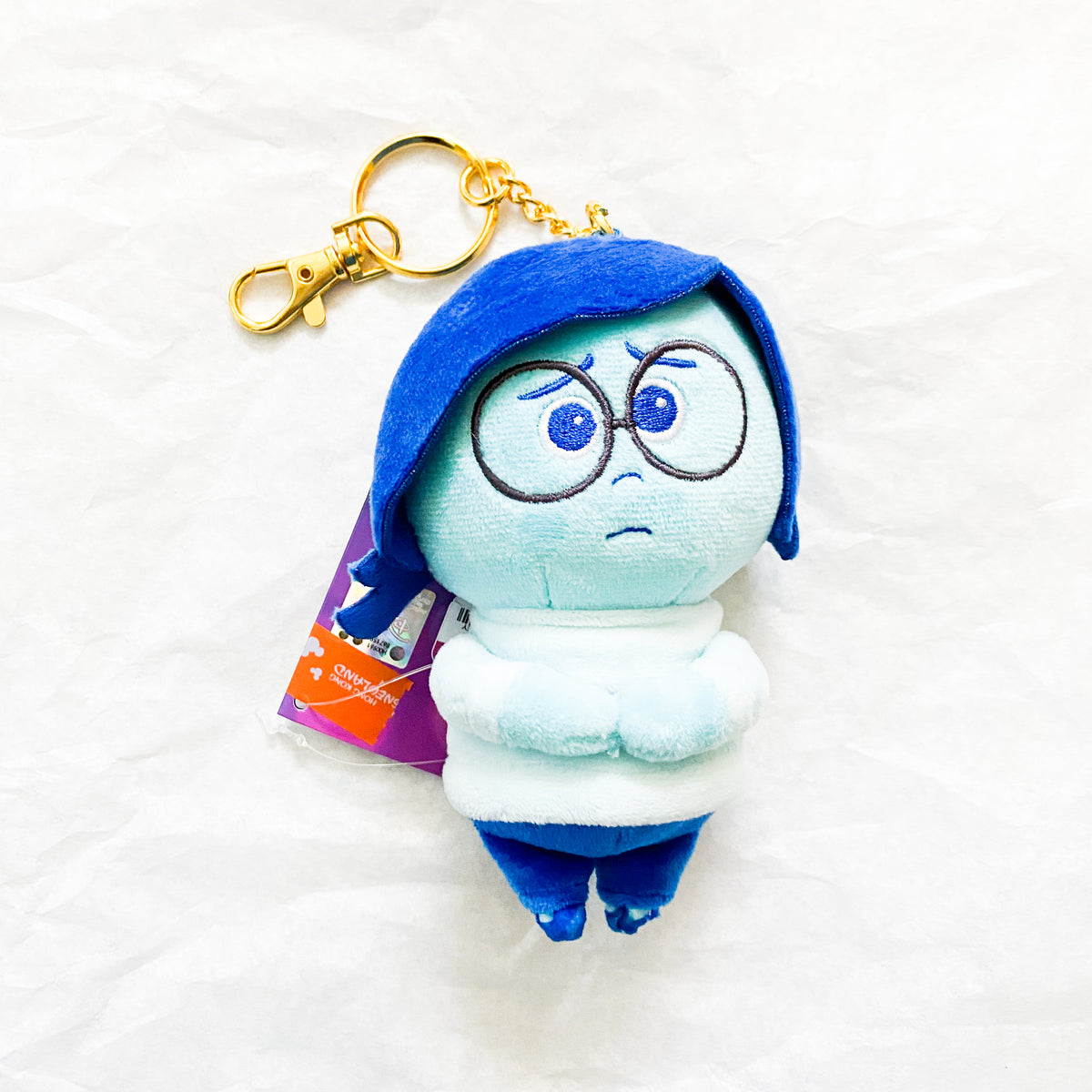 Inside Out 2 - Sadness Plush Keychain – MadHouse Collectibles