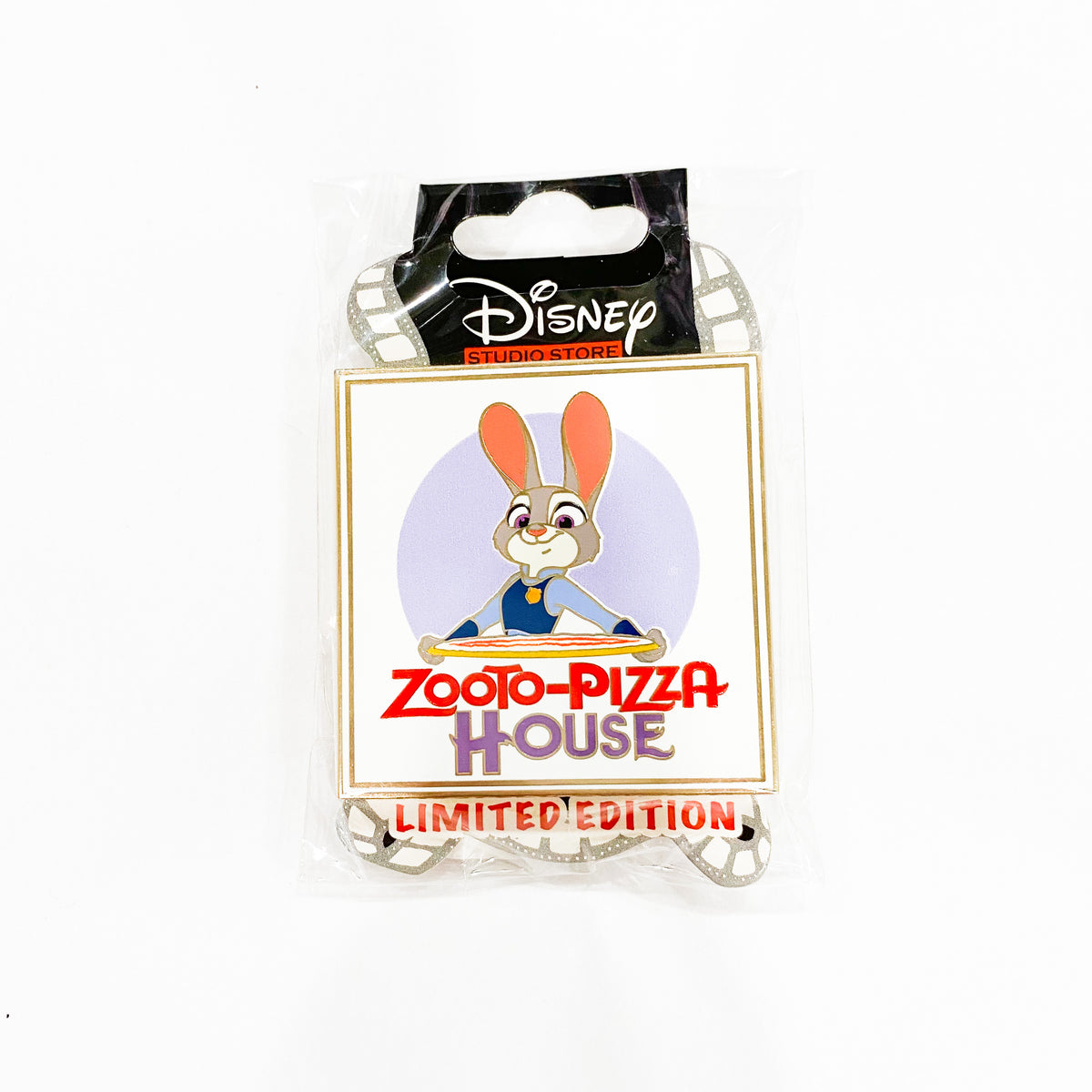 Pizza Series - Zooto-Pizza House - Judy Hopps Pin – MadHouse Collectibles