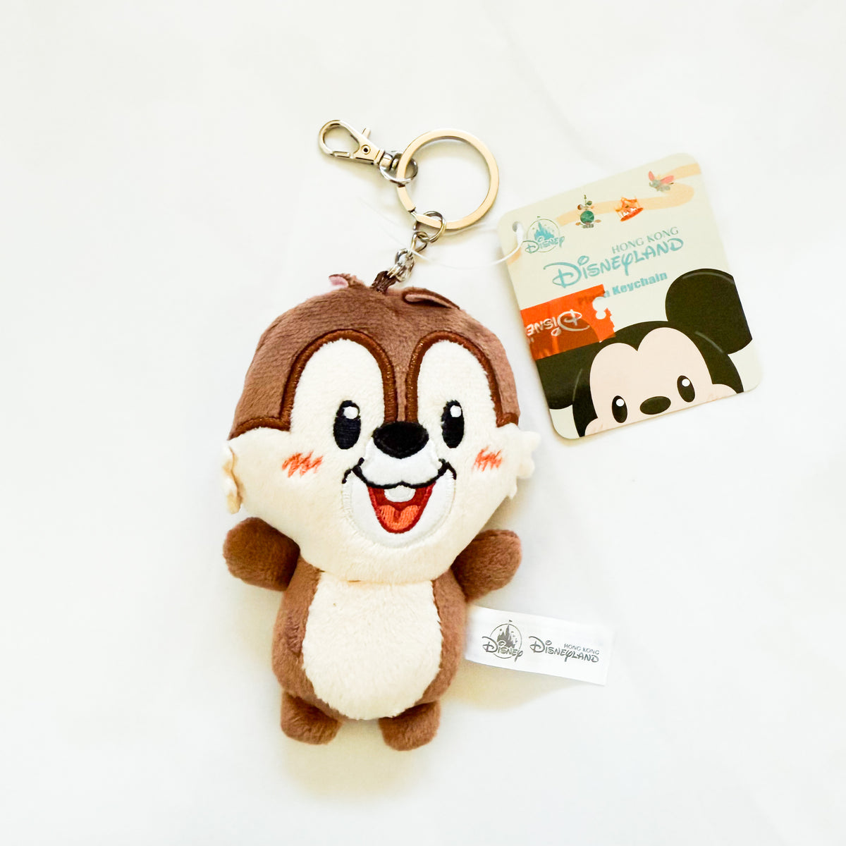 HKDL - Chibi Cutie - Chip and Dale Plush Keychain – MadHouse Collectibles