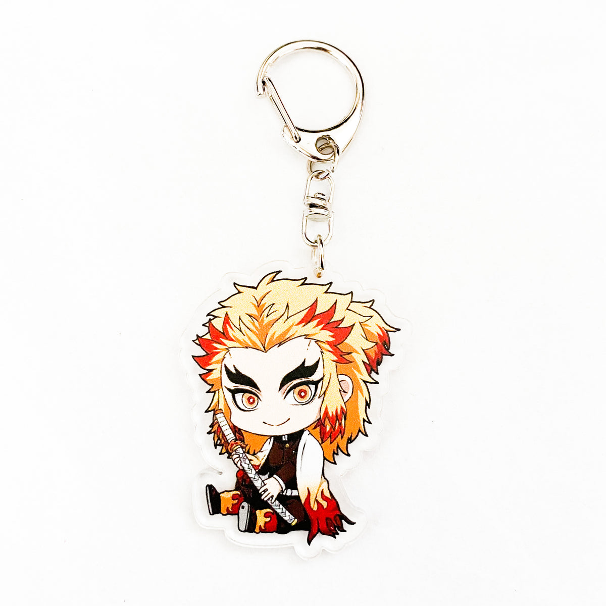 Demon Slayer - Chibi Kyojuro Rengoku Keychain – MadHouse Collectibles