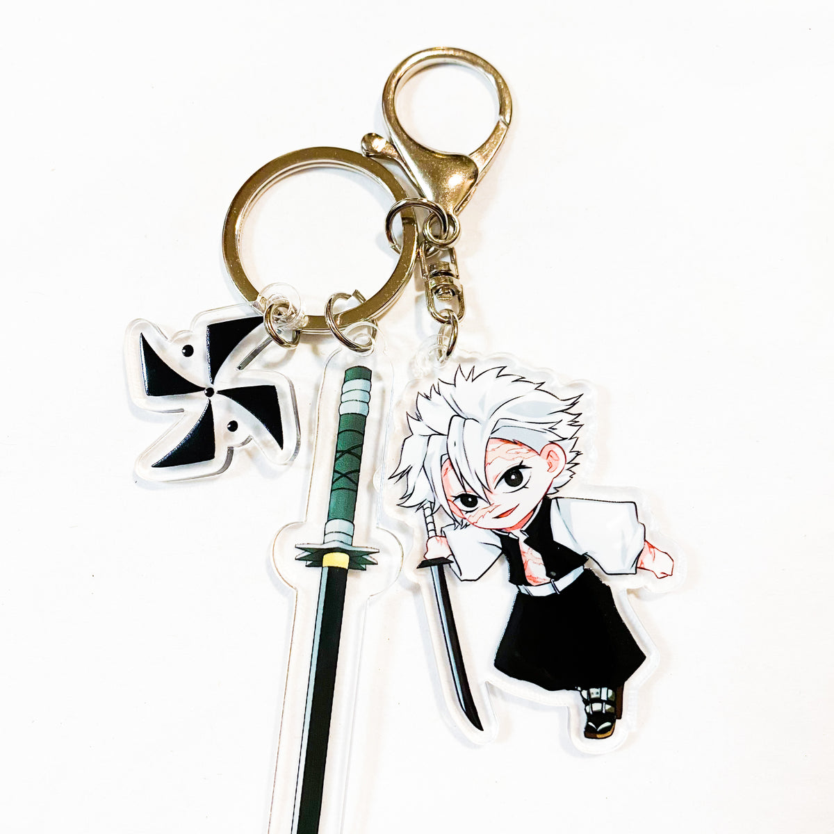 Demon Slayer - Sanemi Shinazugawa Keychain – MadHouse Collectibles