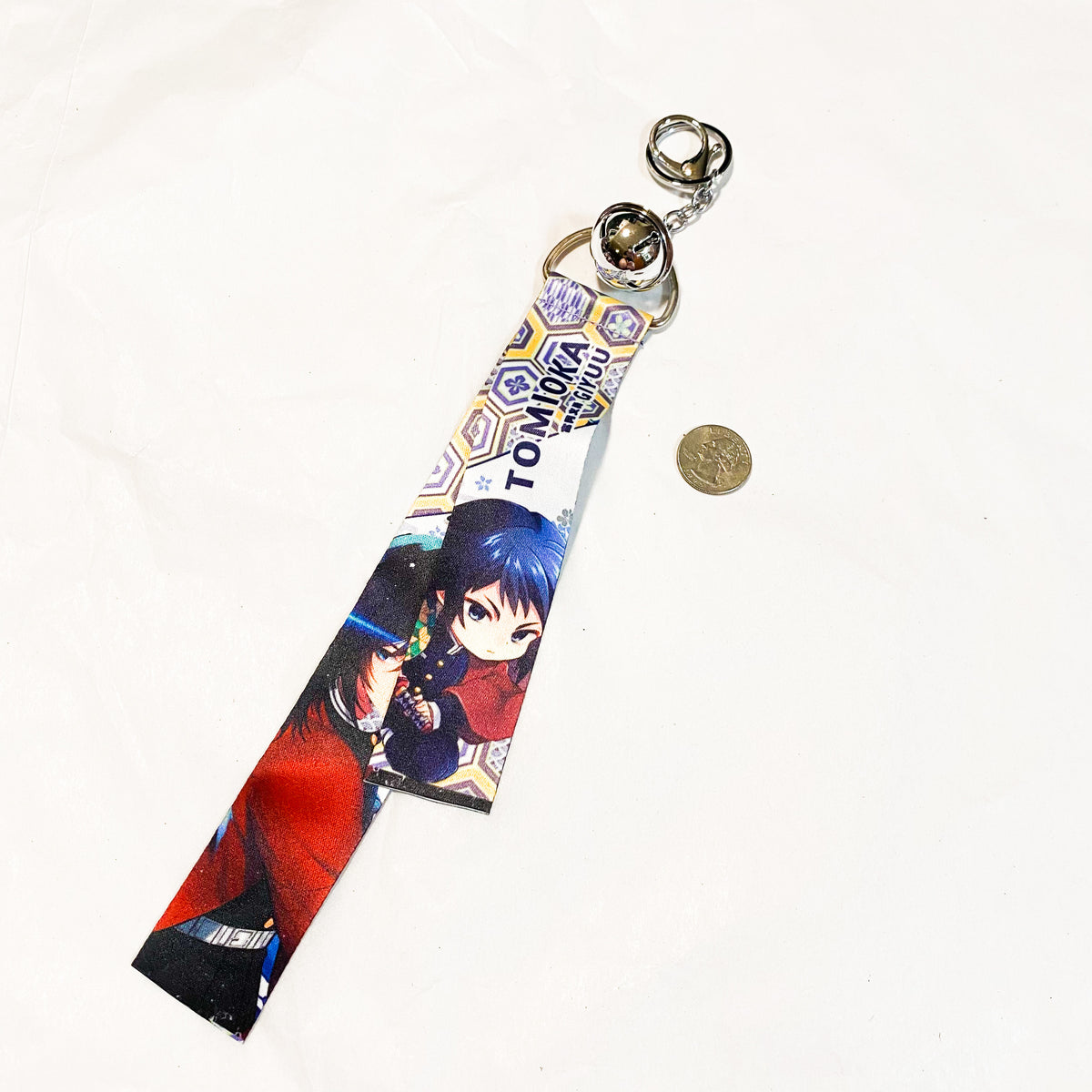Demon Slayer - Tomioka Giyu Ribbon Keychain – MadHouse Collectibles