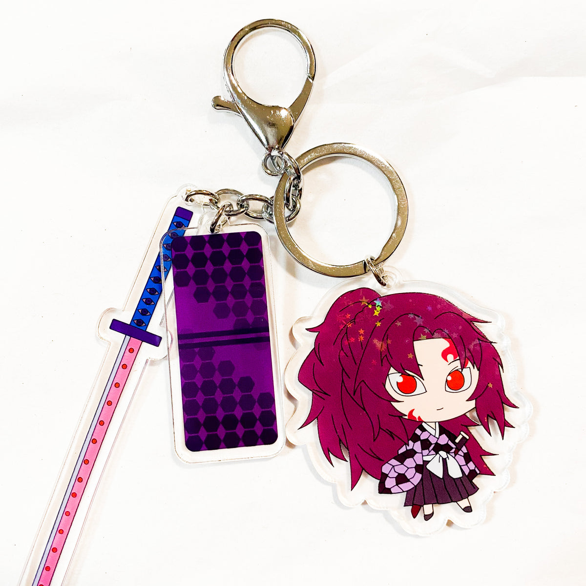 Demon Slayer - Yoriichi Tsugikuni Keychain – MadHouse Collectibles
