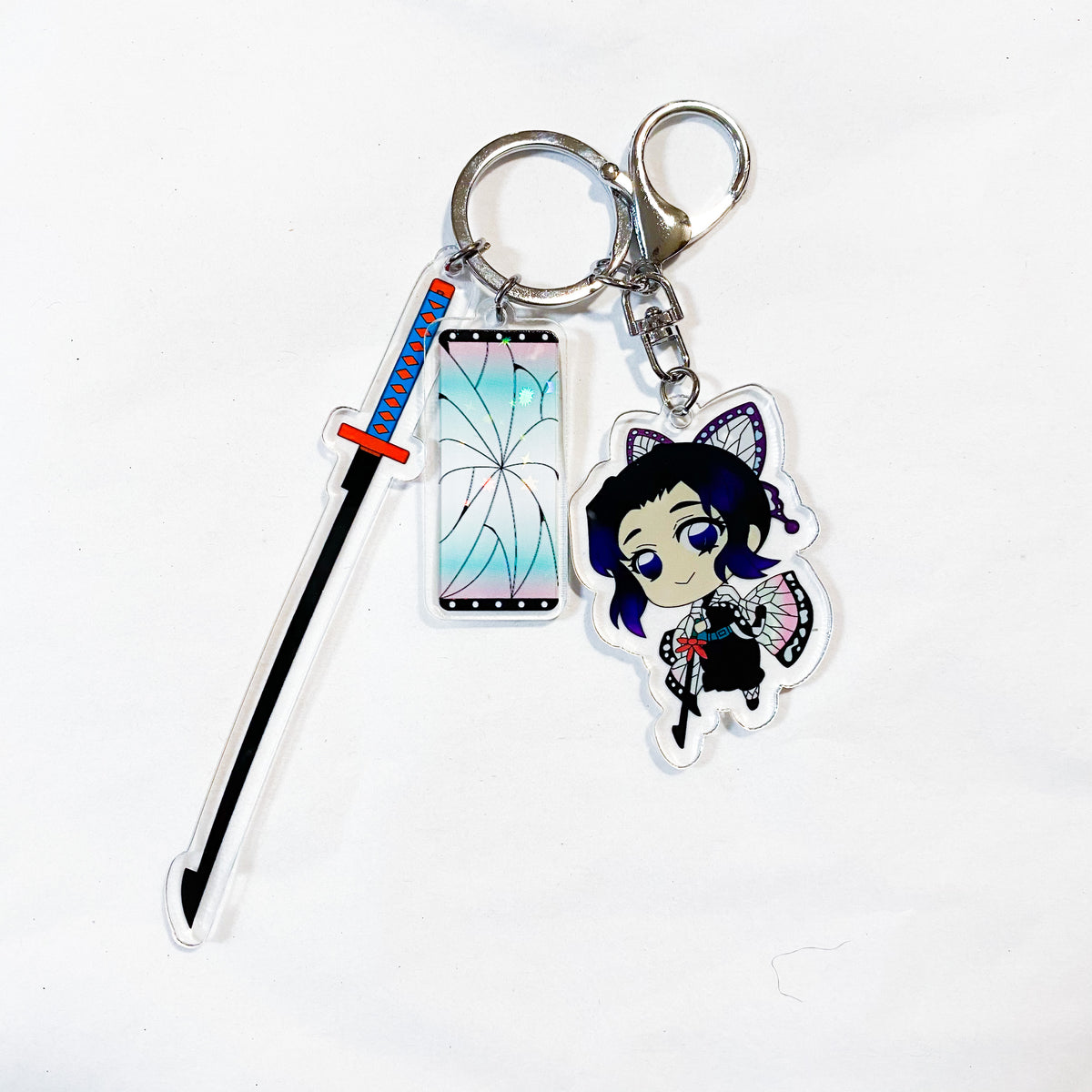 Demon Slayer - Chibi Shinobu Kocho Keychain – MadHouse Collectibles