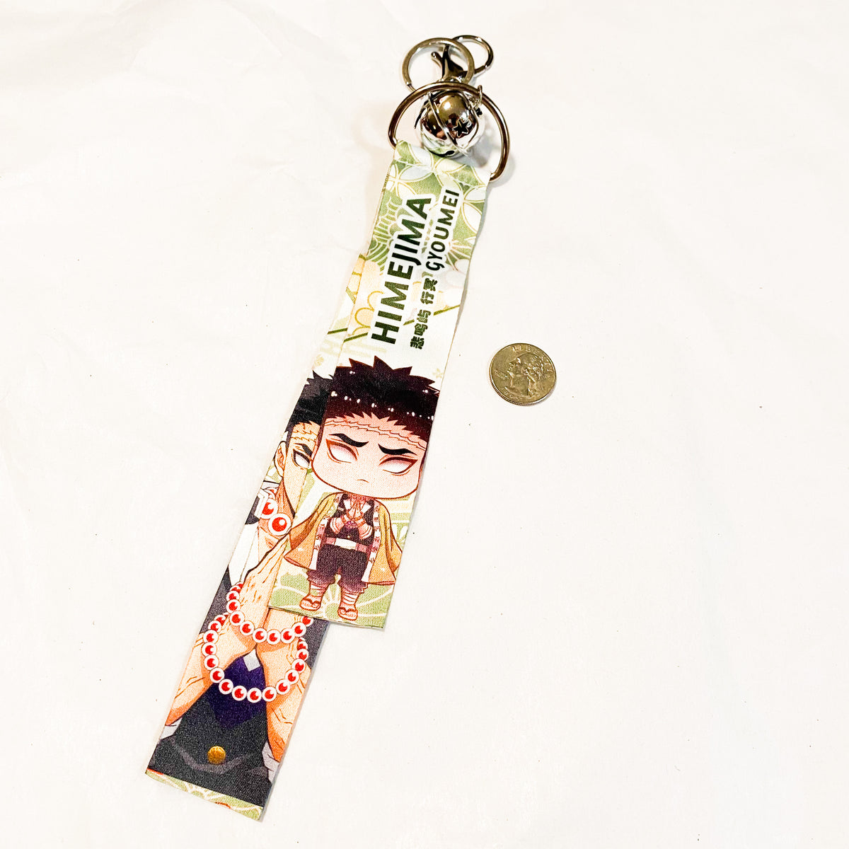 Demon Slayer - Himejima Gyomei Ribbon Keychain – MadHouse Collectibles